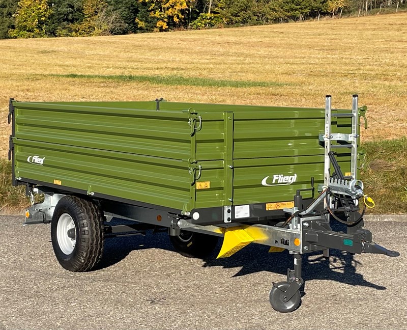AKTION 1-Achs Dreiseitenkipper Fliegl EDK 50 Fox 5`500 kg mit ...
